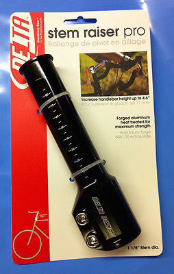 DELTA Stem Raiser Pro. Simply raise your bicycle handlebars by up to 4 ...