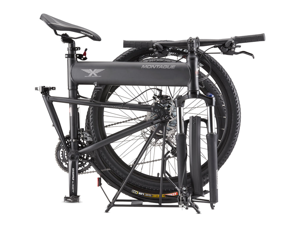MONTAGUE Paratrooper Pro Folding Mountain Bike with RackStand ...